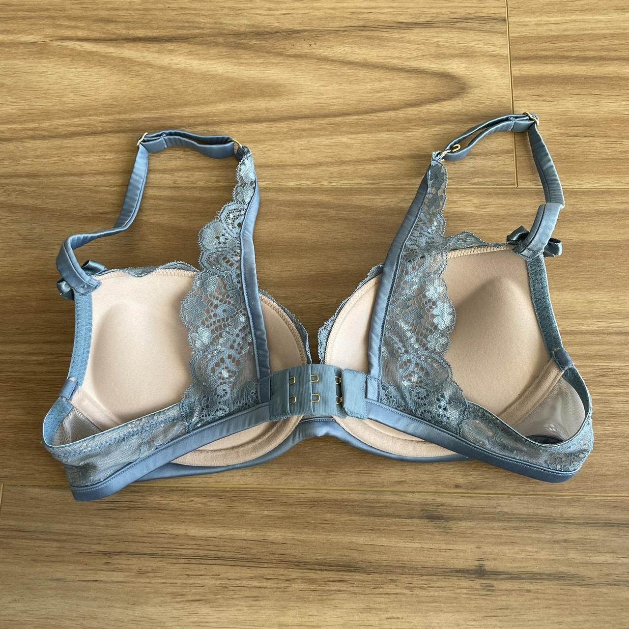 Bras N things push up bra Butterfly lace bra;... - Depop
