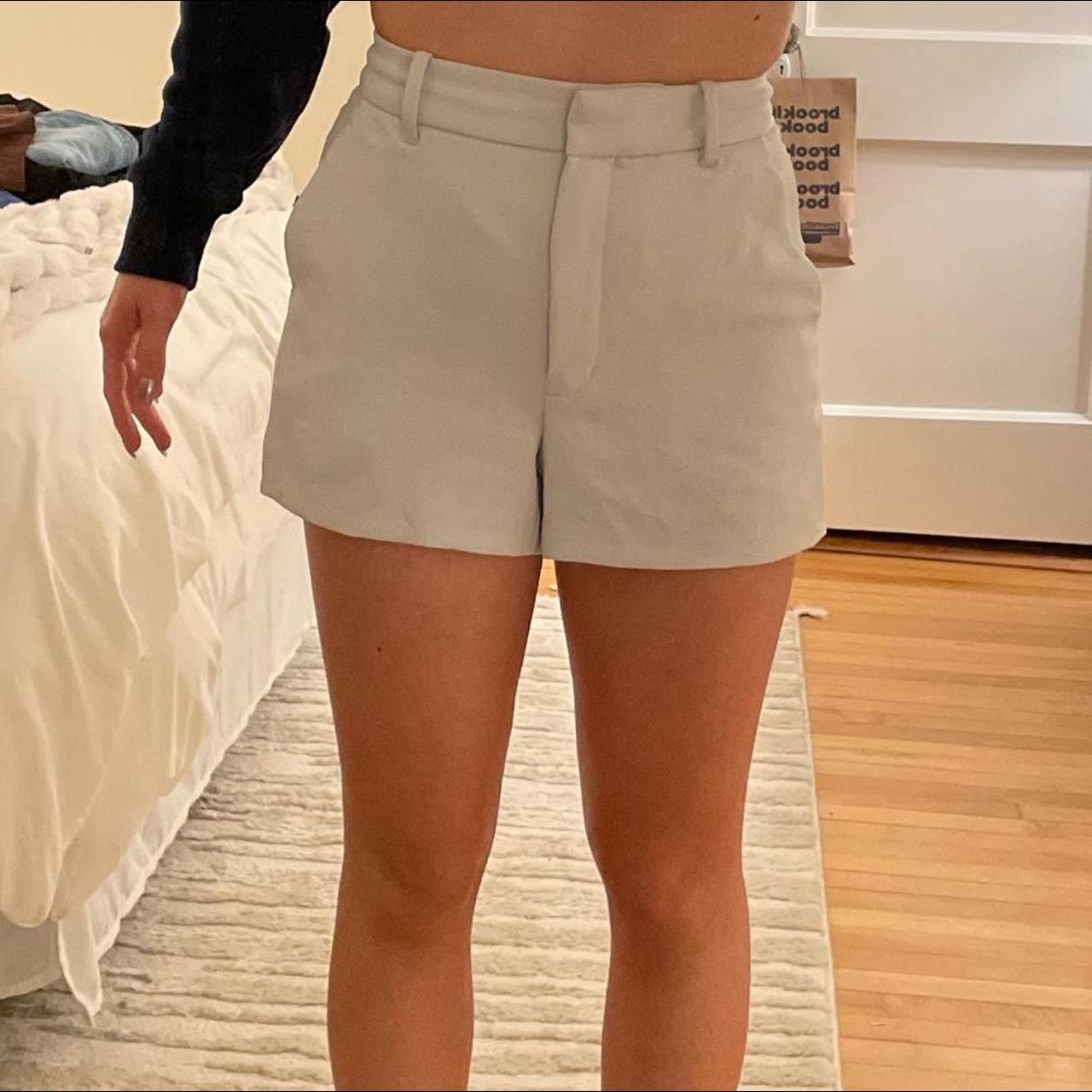 Wilfred High Waisted Tailored Shorts From... - Depop