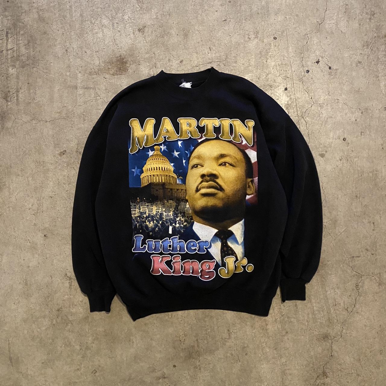 Vintage 90s Martin Luther King Jr. MLK jr. rap tee... | Depop