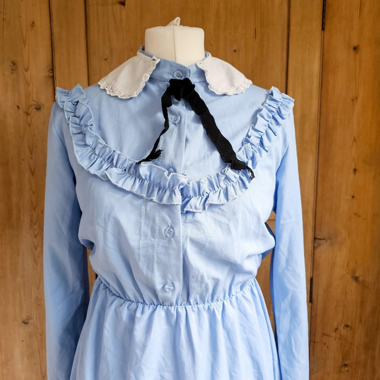 Beautiful vintage 1960s light blue... - Depop