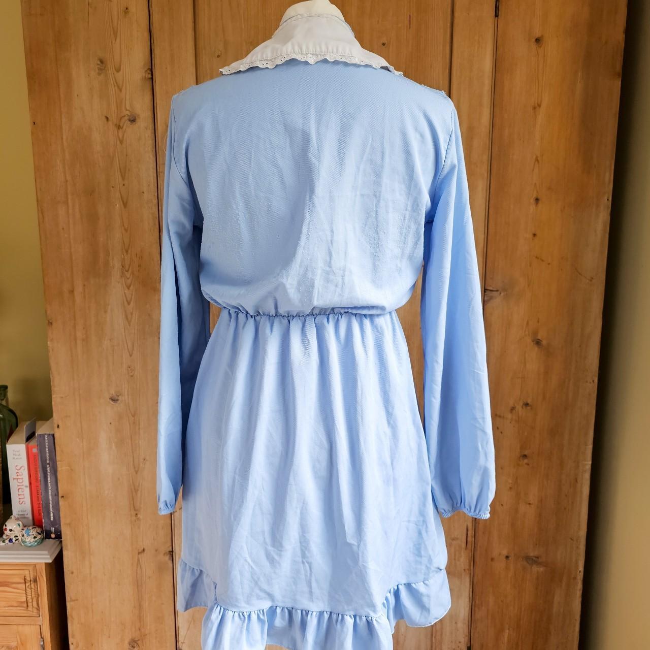Beautiful vintage 1960s light blue... - Depop