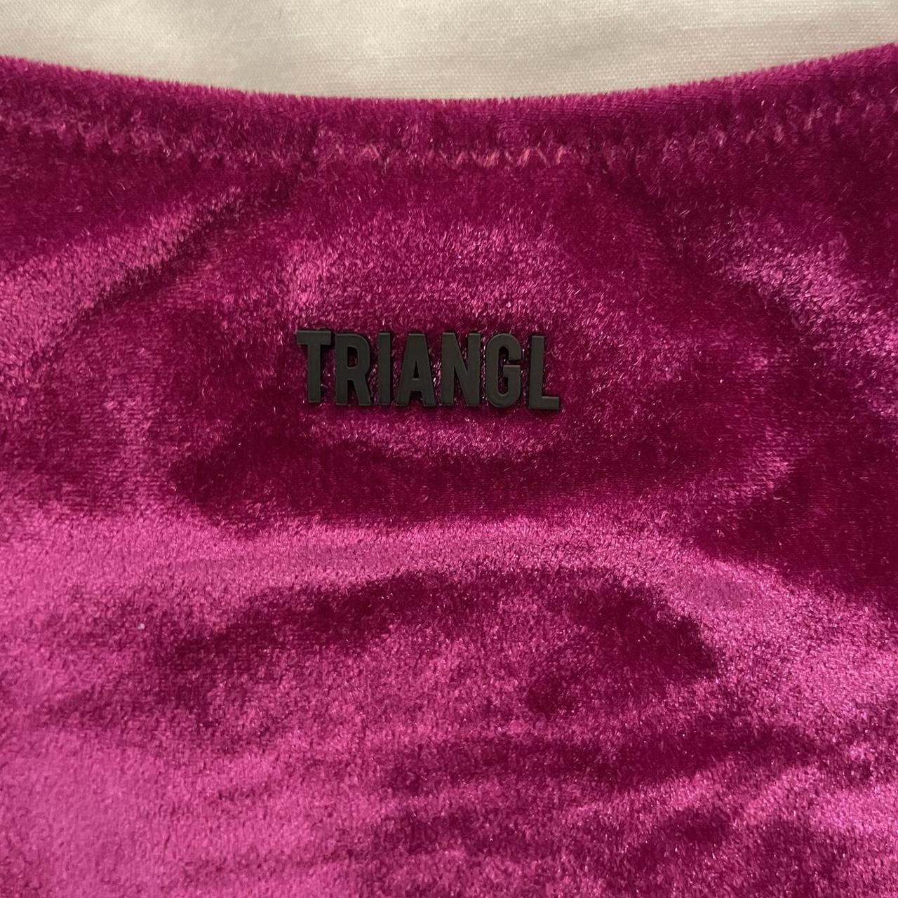 Triangl Women's Pink Bikinis-and-tankini-sets | Depop