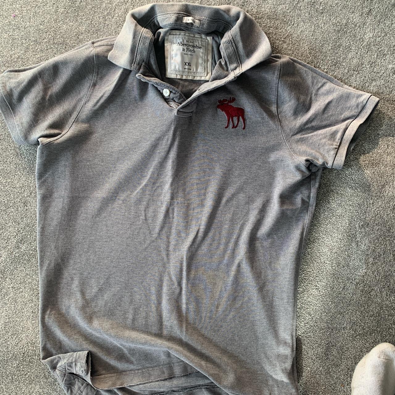 Abercrombie and fitch XXL polo shirt - Depop