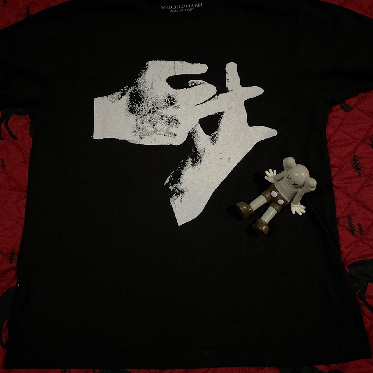 Playboi Carti WLR Release Merch Middle Finger... - Depop