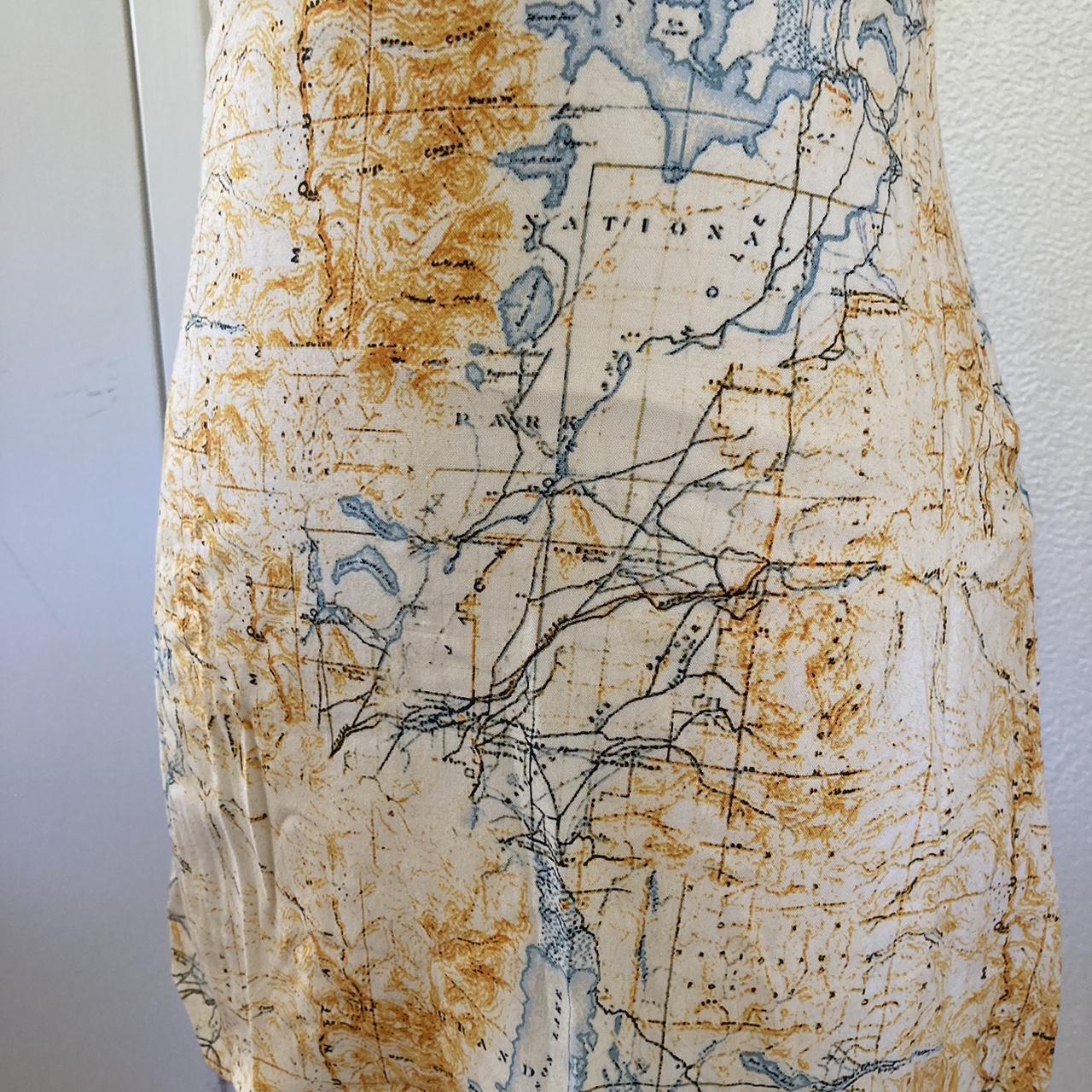 Coolest Urban Outfitters map dress - Depop