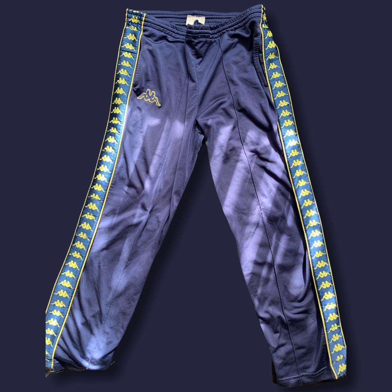 Kappa Vintage Track pants Stylish track pants with... - Depop