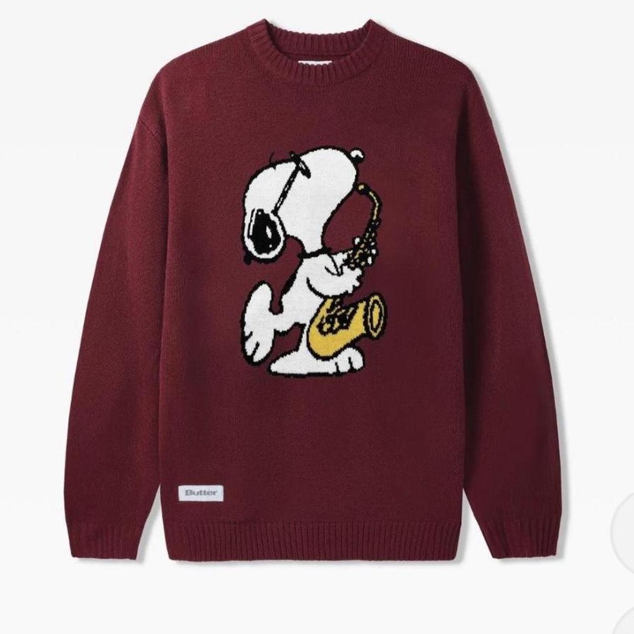 Butter goods x peanuts jazz knitted sweater. Unisex. - Depop