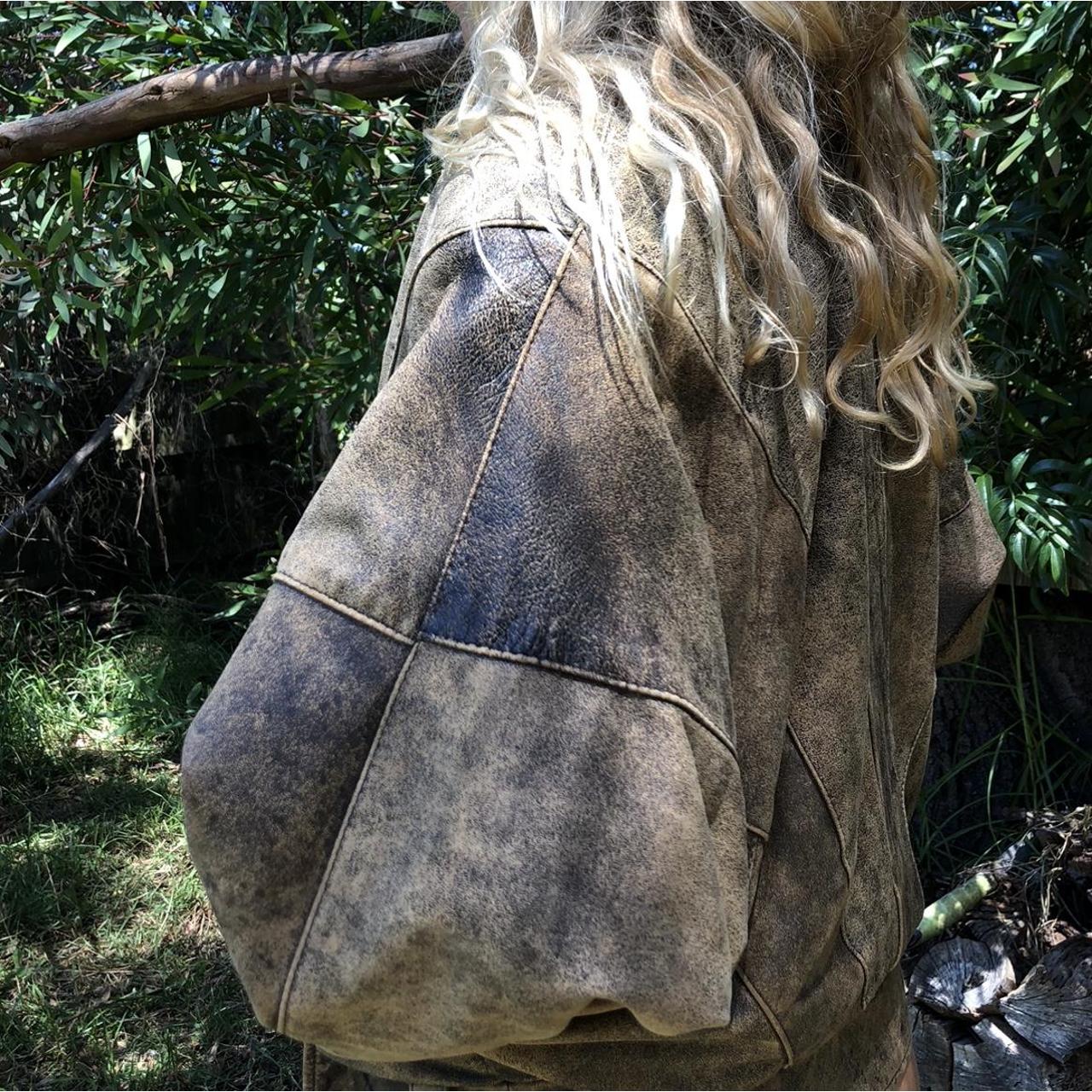 Oversized 80s jacket, nice coloured browns. And... - Depop