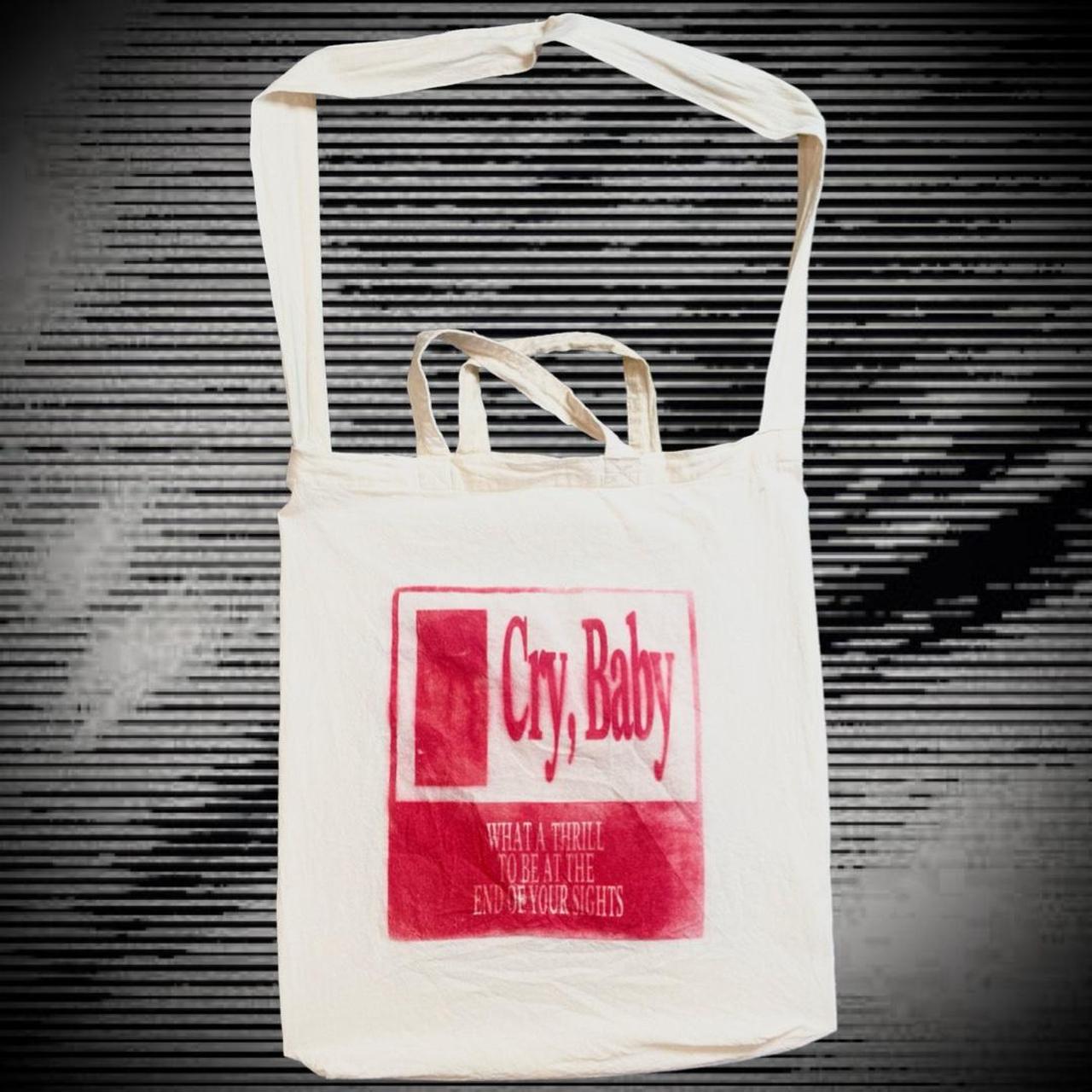 LUVARS - Cry, Baby - lightweight medium printed tote... - Depop