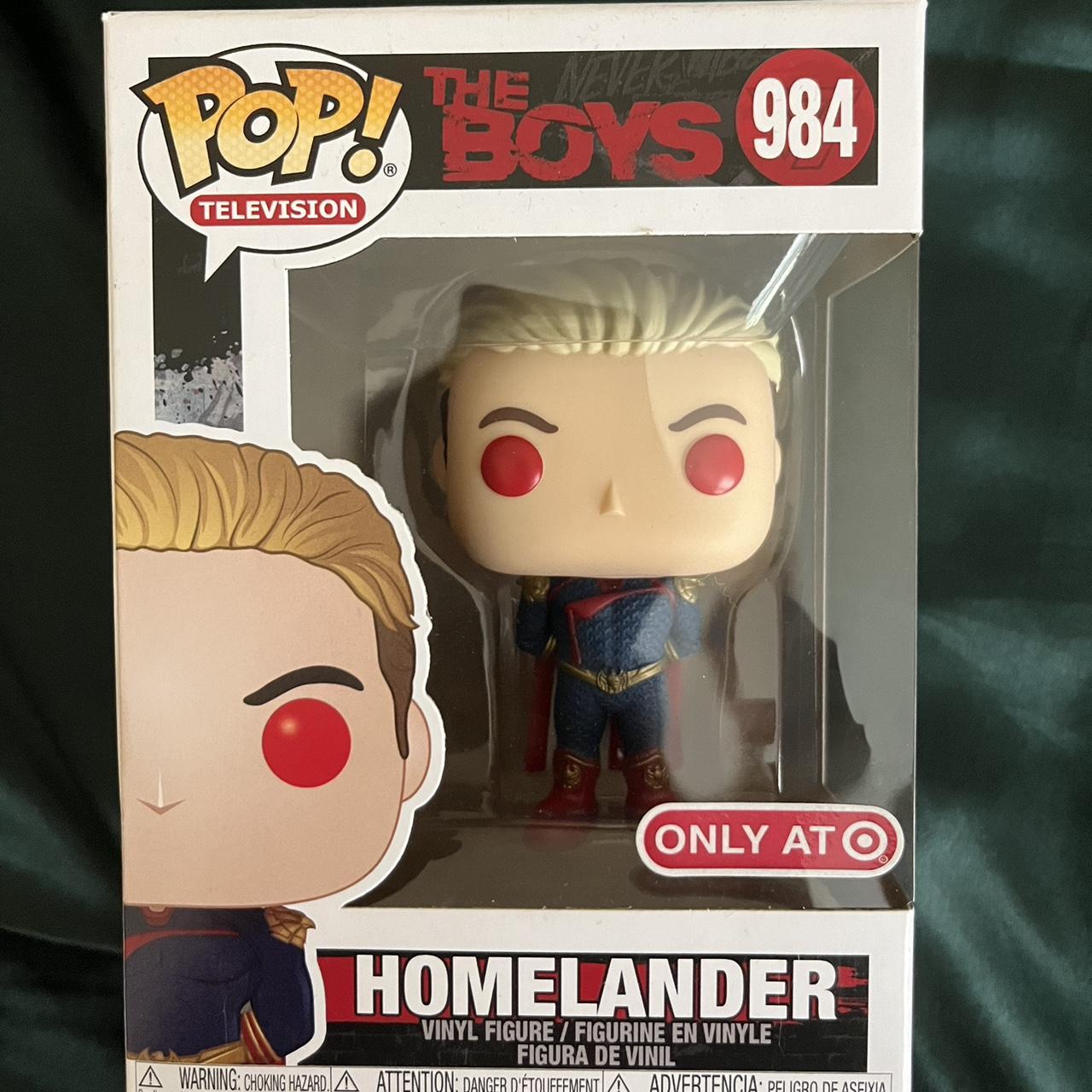 THE BOYS HOMELANDER FUNKO POP # 984 MINT CONDITION... - Depop