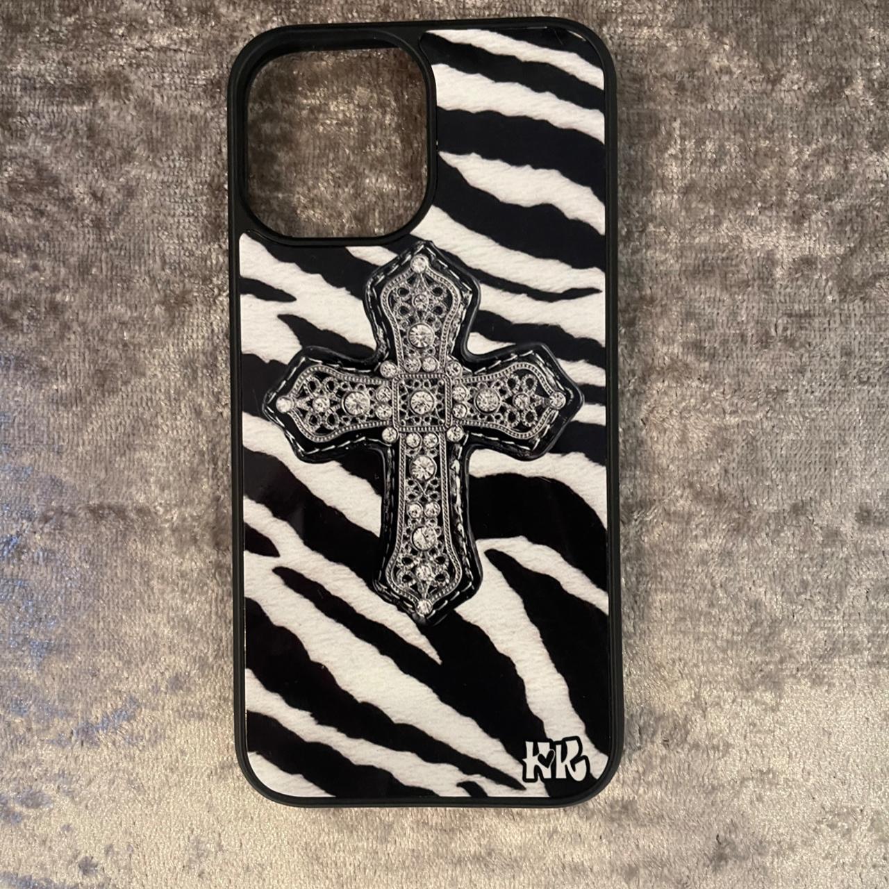 Hott kiss case zebra cross super cool for 12 pro max... - Depop