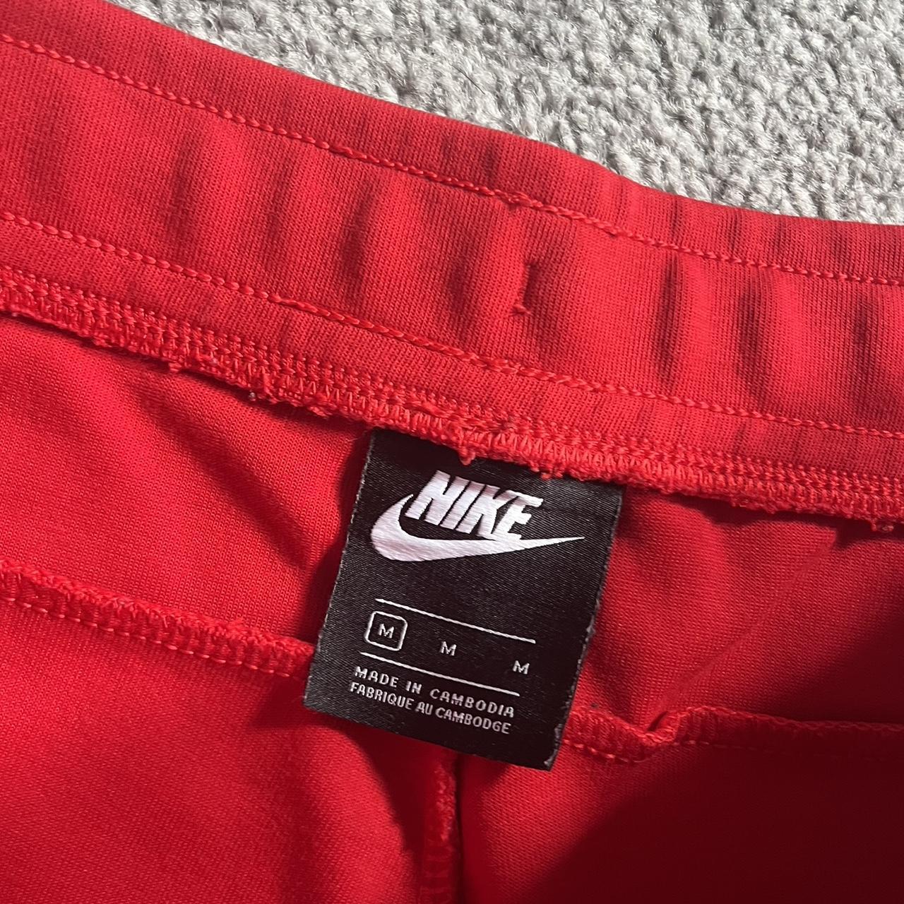 Old season Nike tech fleece university red... - Depop