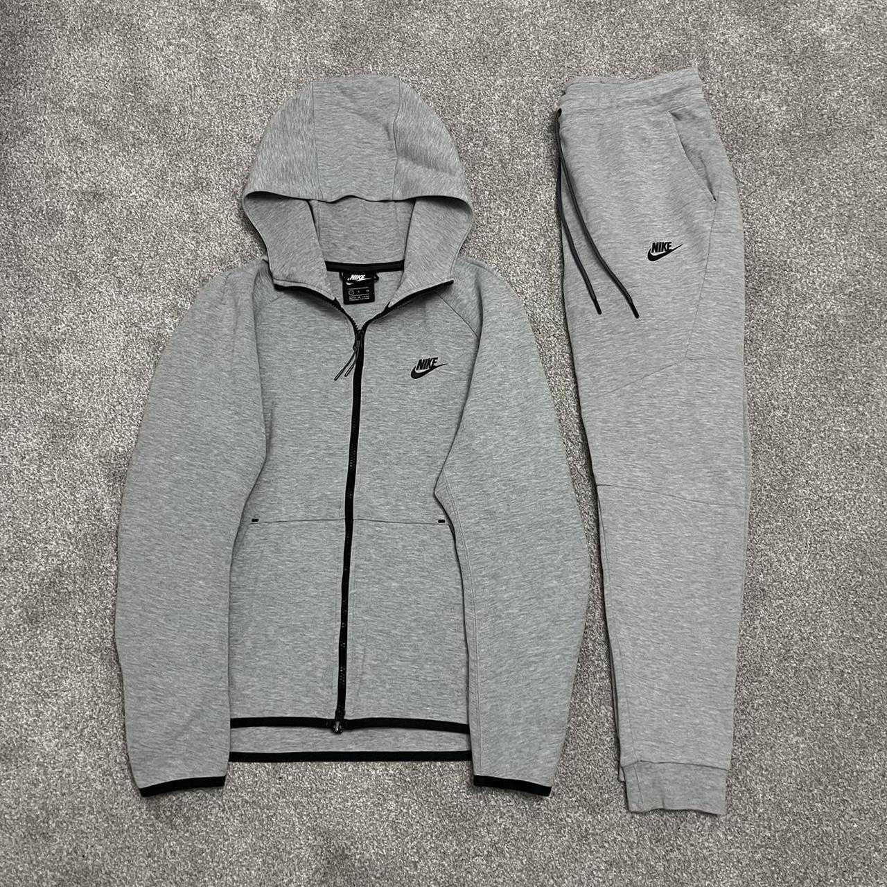Old season Nike tech grey tracksuit (2nd gen) ‼️FREE... - Depop