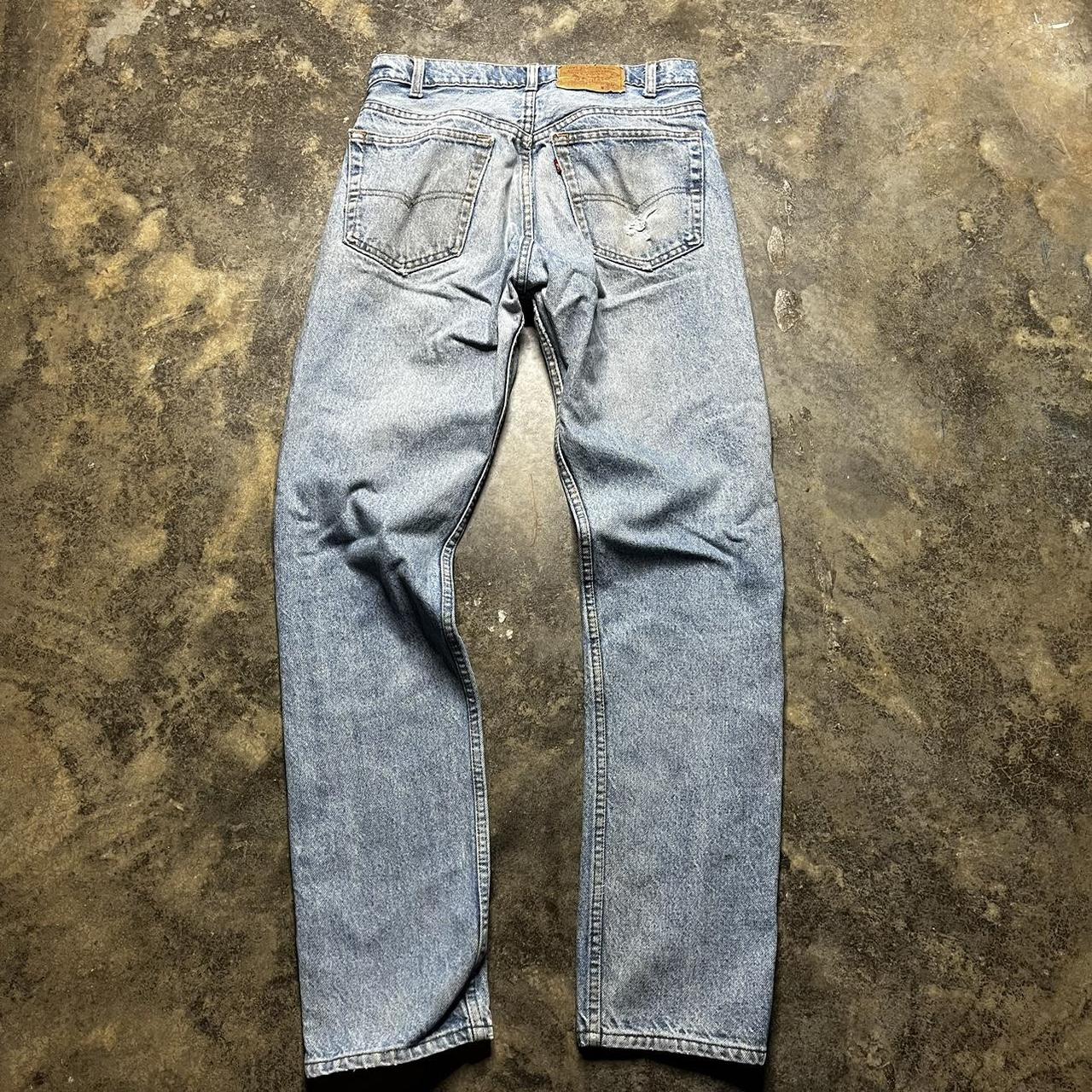 vintage levi’s 505 denim coffee wash jeans great wash | Depop