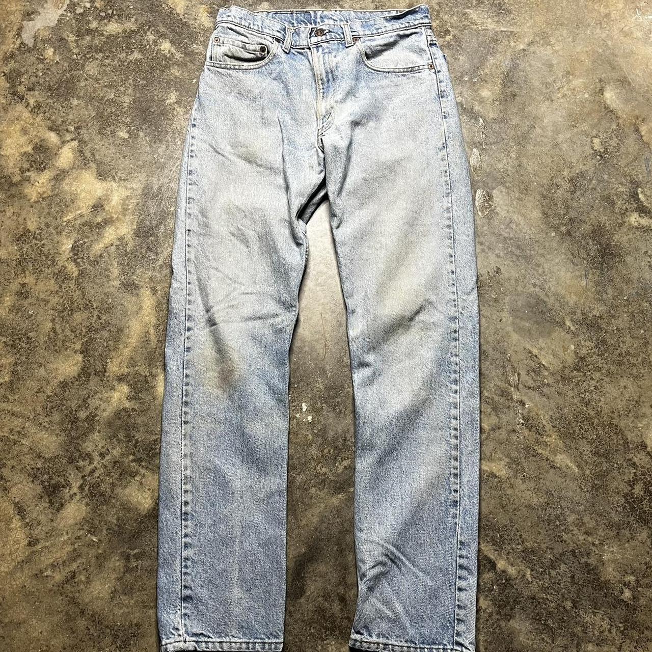 vintage levi’s 505 denim coffee wash jeans great wash | Depop