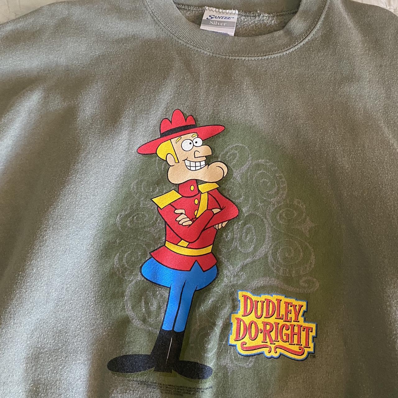 Vintage Dudley do right crewneck Size L - Depop