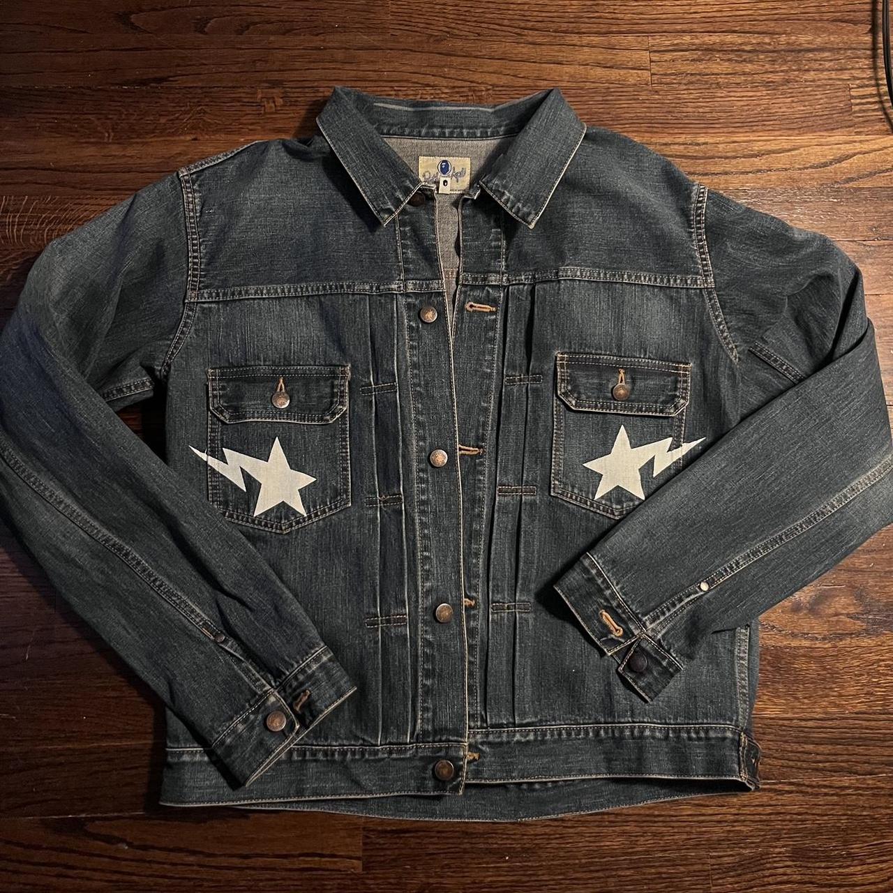1998 BAPESTA DENIM JACKET Super rare piece.... - Depop