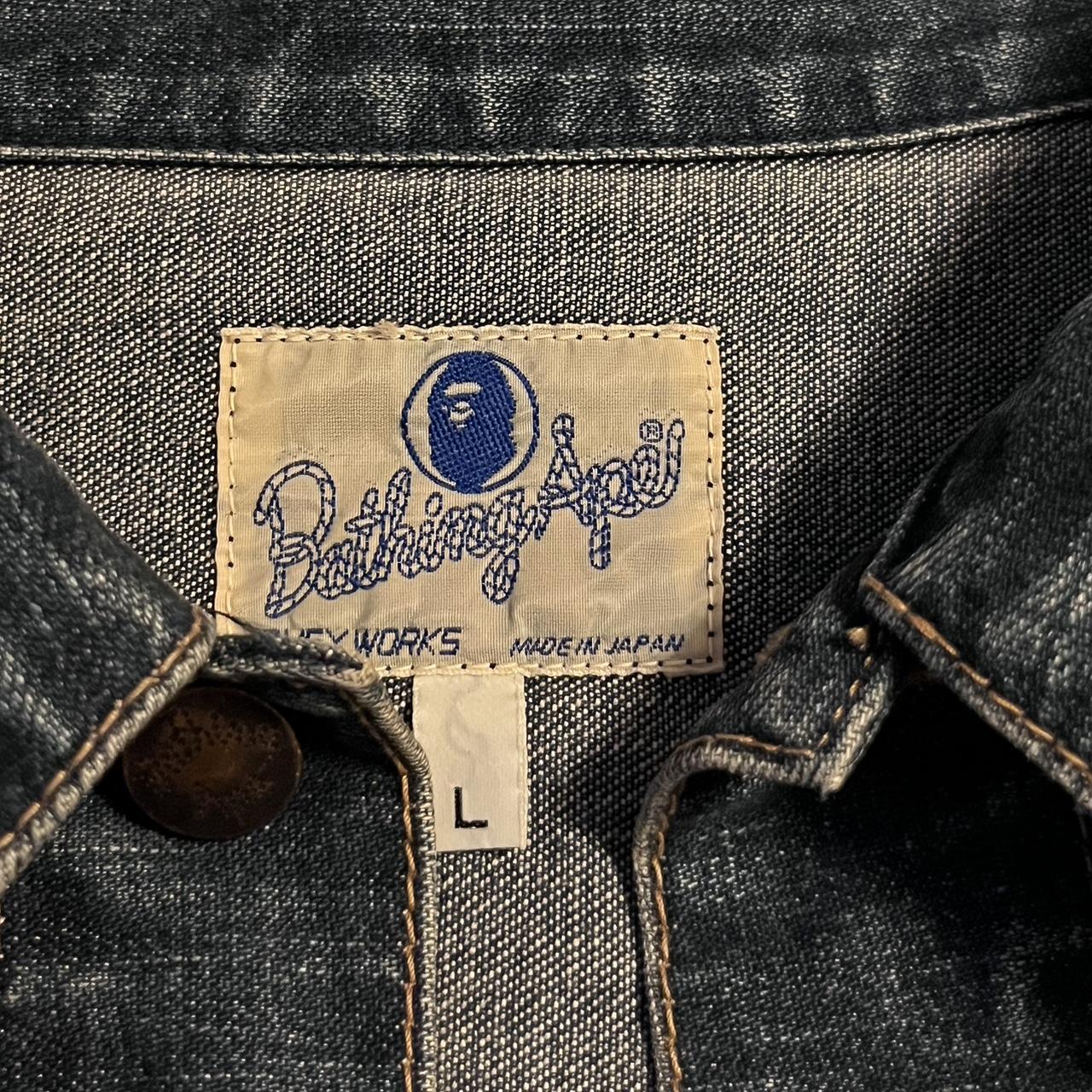 1998 BAPESTA DENIM JACKET Super rare piece.... - Depop