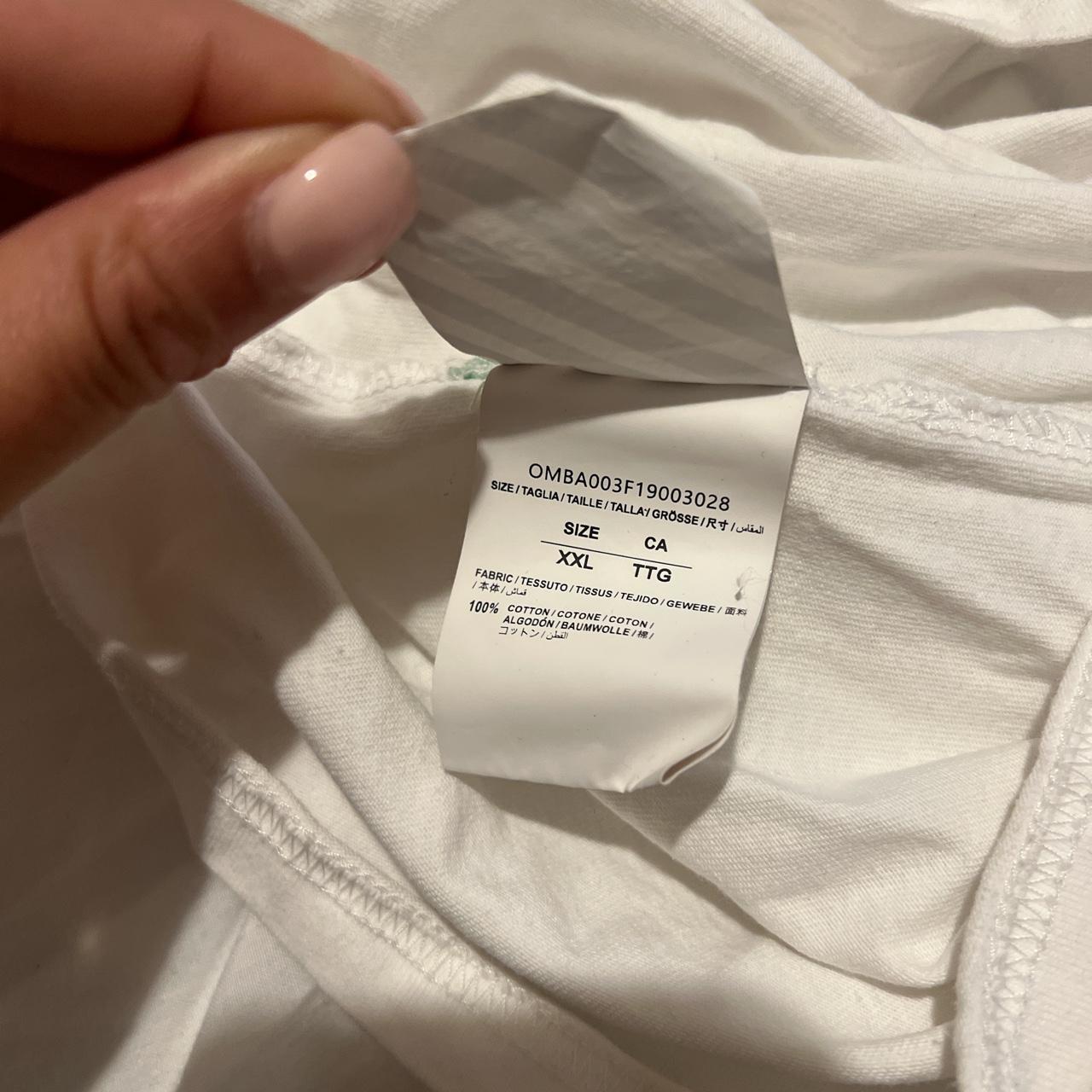 Off white white t shirt RRP £239 - Depop