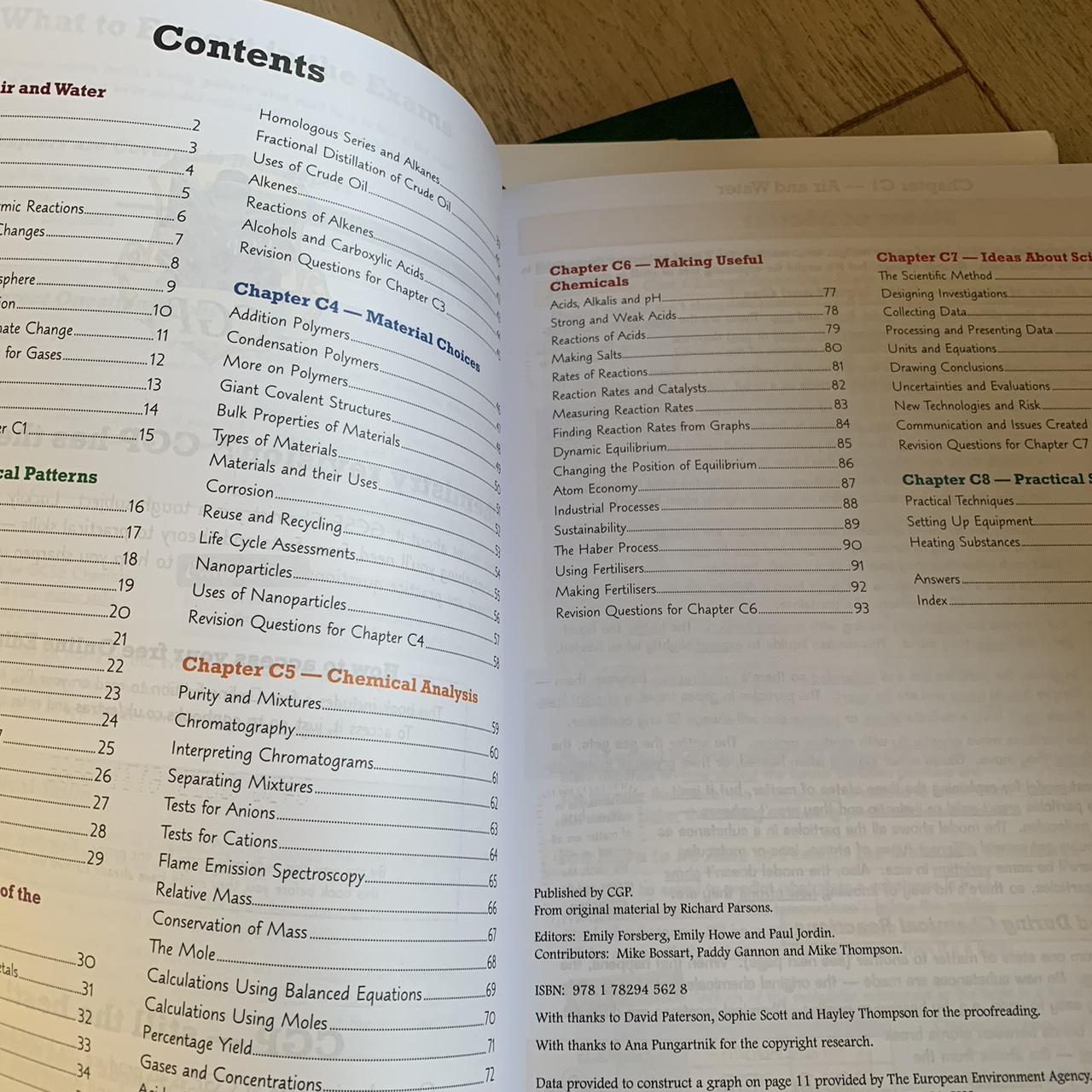 CGP gcse ocr 21st century chemistry,biology and... - Depop