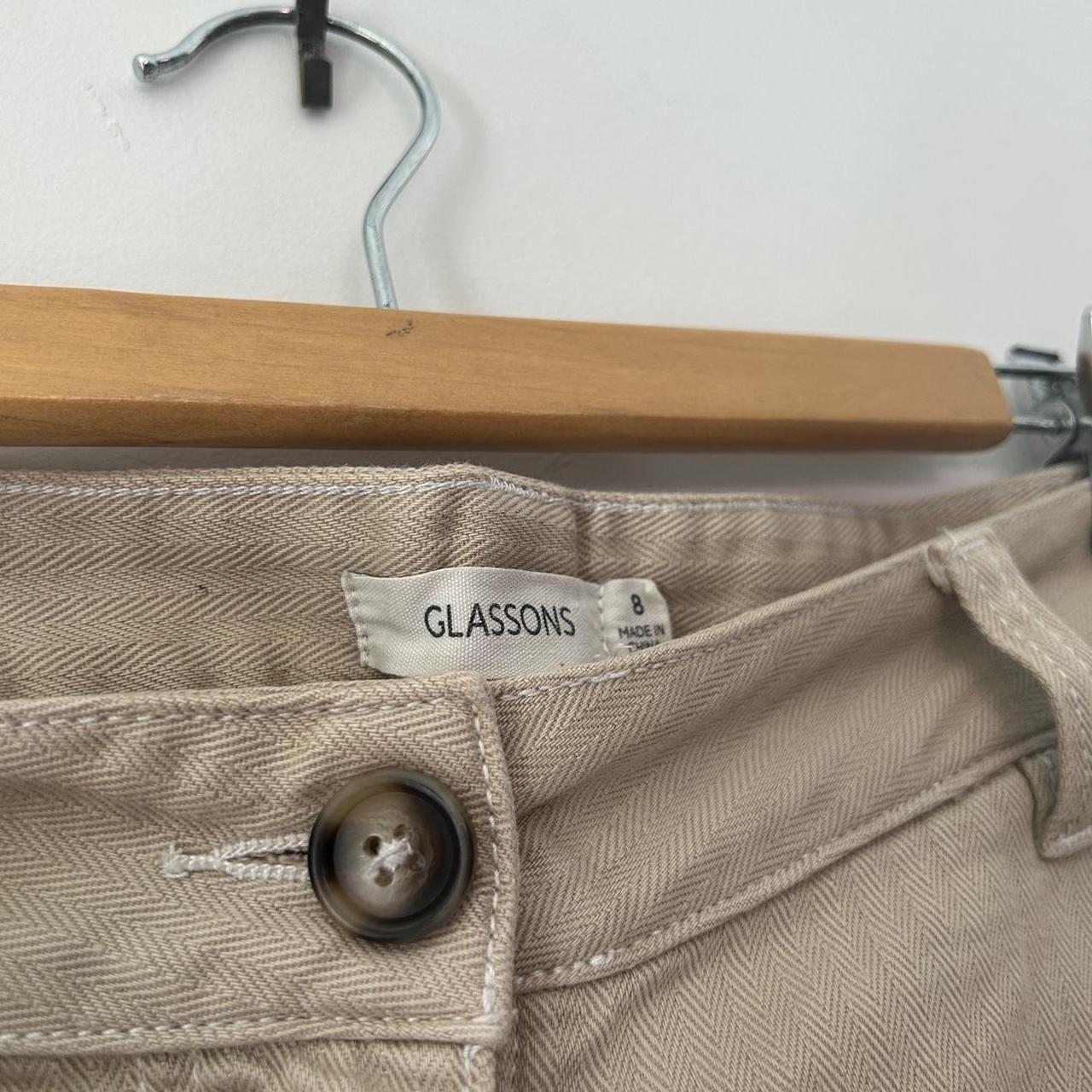 Glassons beige wide leg cargo pants. Size 8. They... - Depop