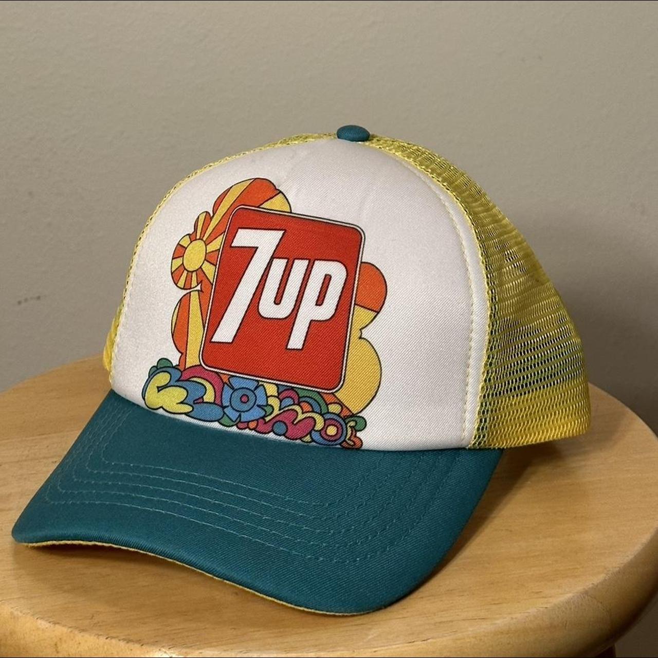 7up trucker hat - Depop