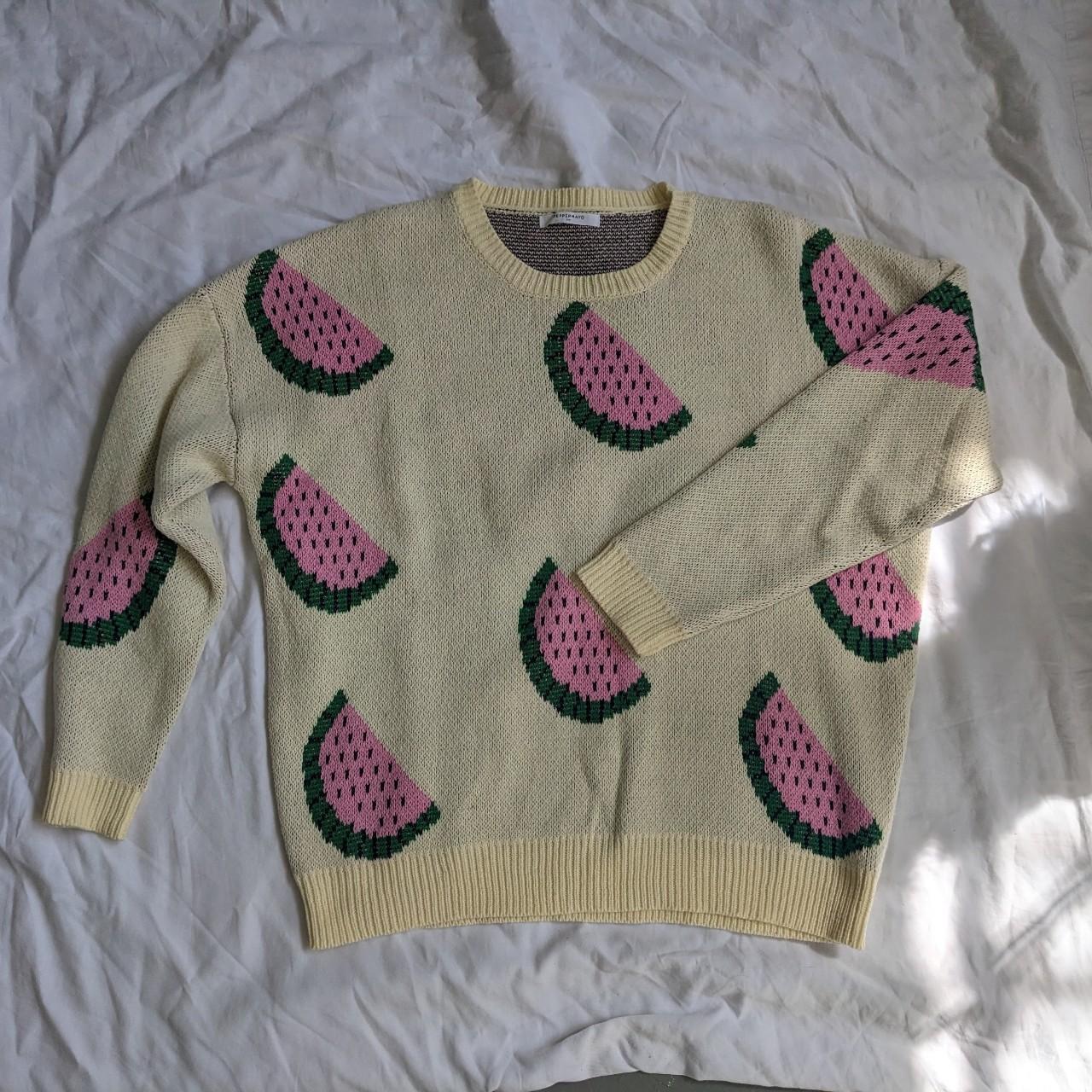 Watermelon jumper from Pepper Mayo. Worn once Size... - Depop