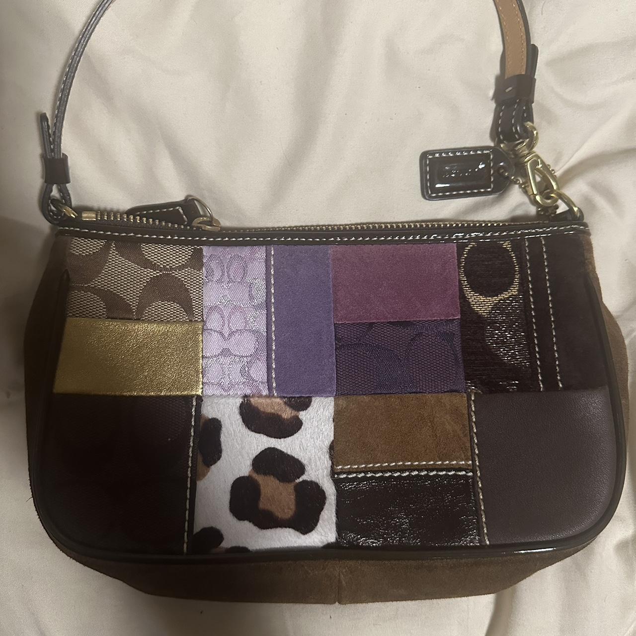 Patchwork Coach Bag - Depop