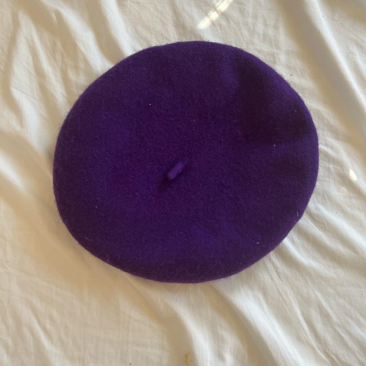 Purple beret - Depop
