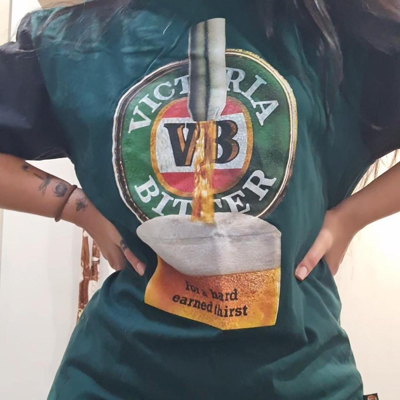 VB Victorian Bitters Tee For a hard earned... - Depop