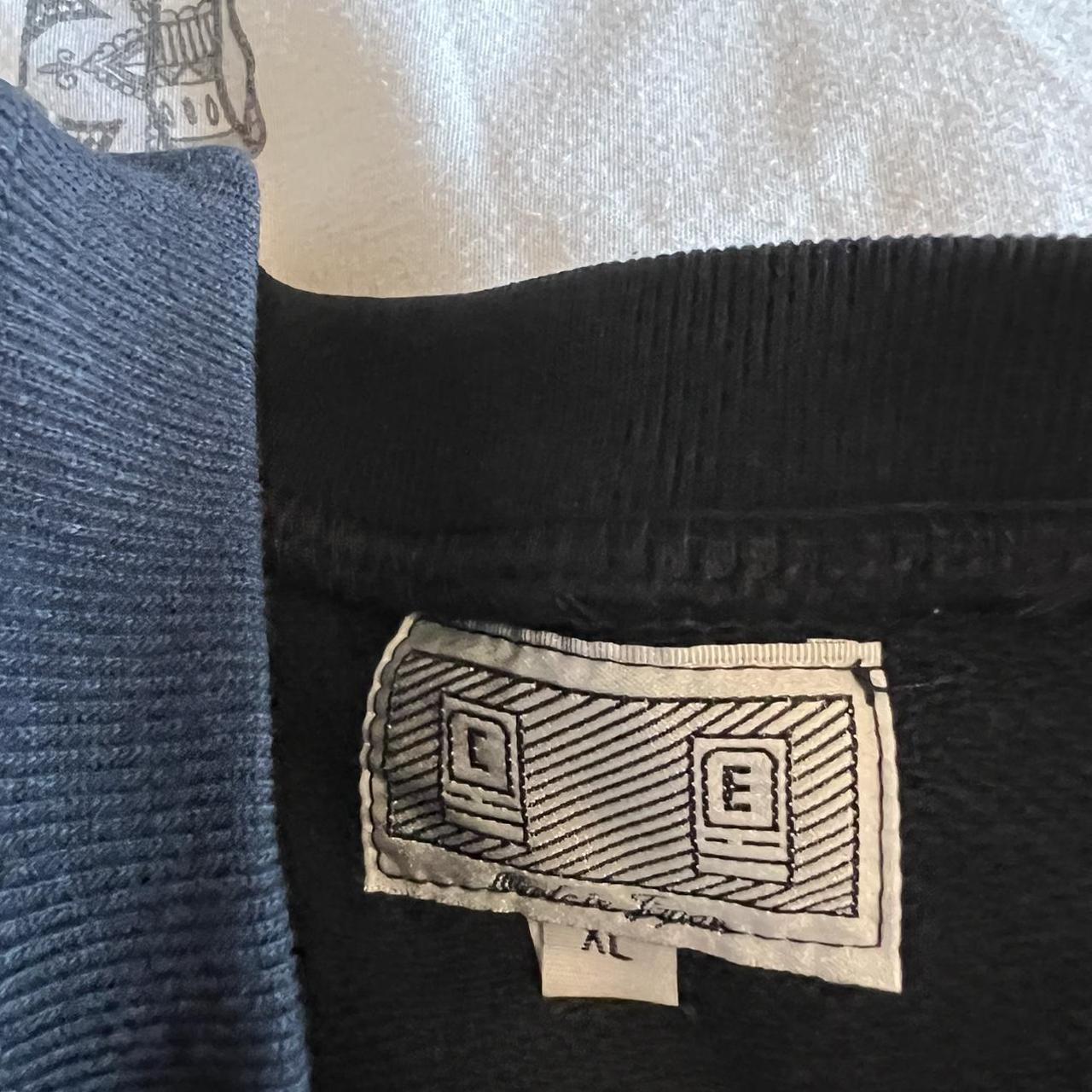 cav empt sweater box logo in black size xl barely... - Depop