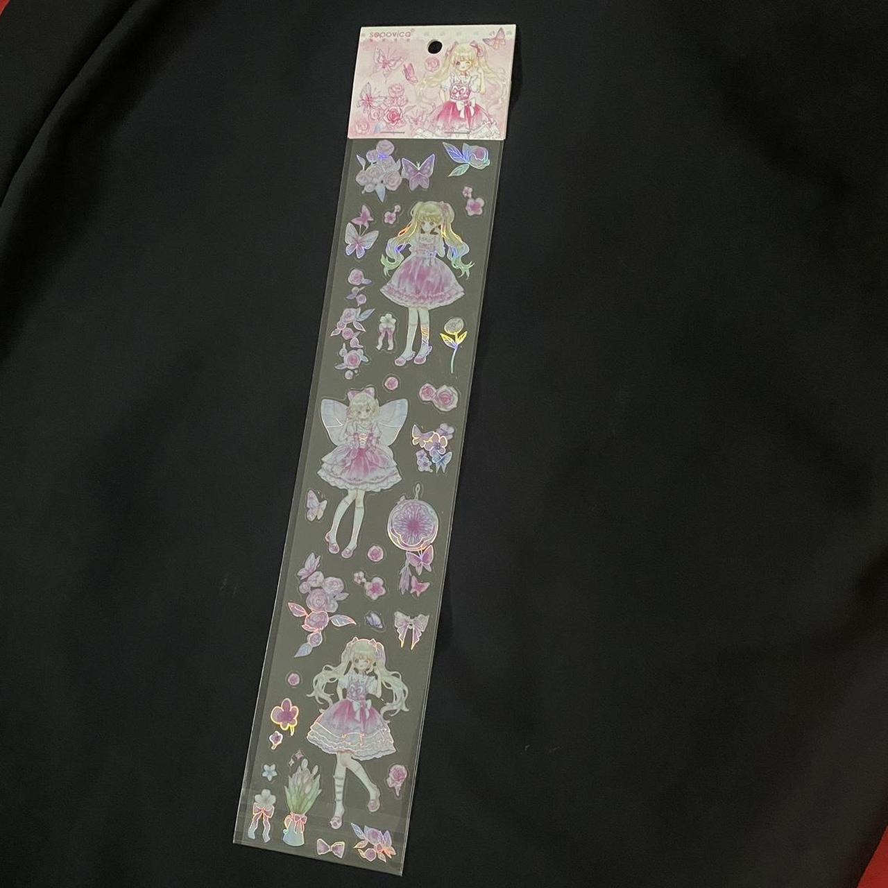 Brand new cute girl pink sticker sheet Cute... - Depop