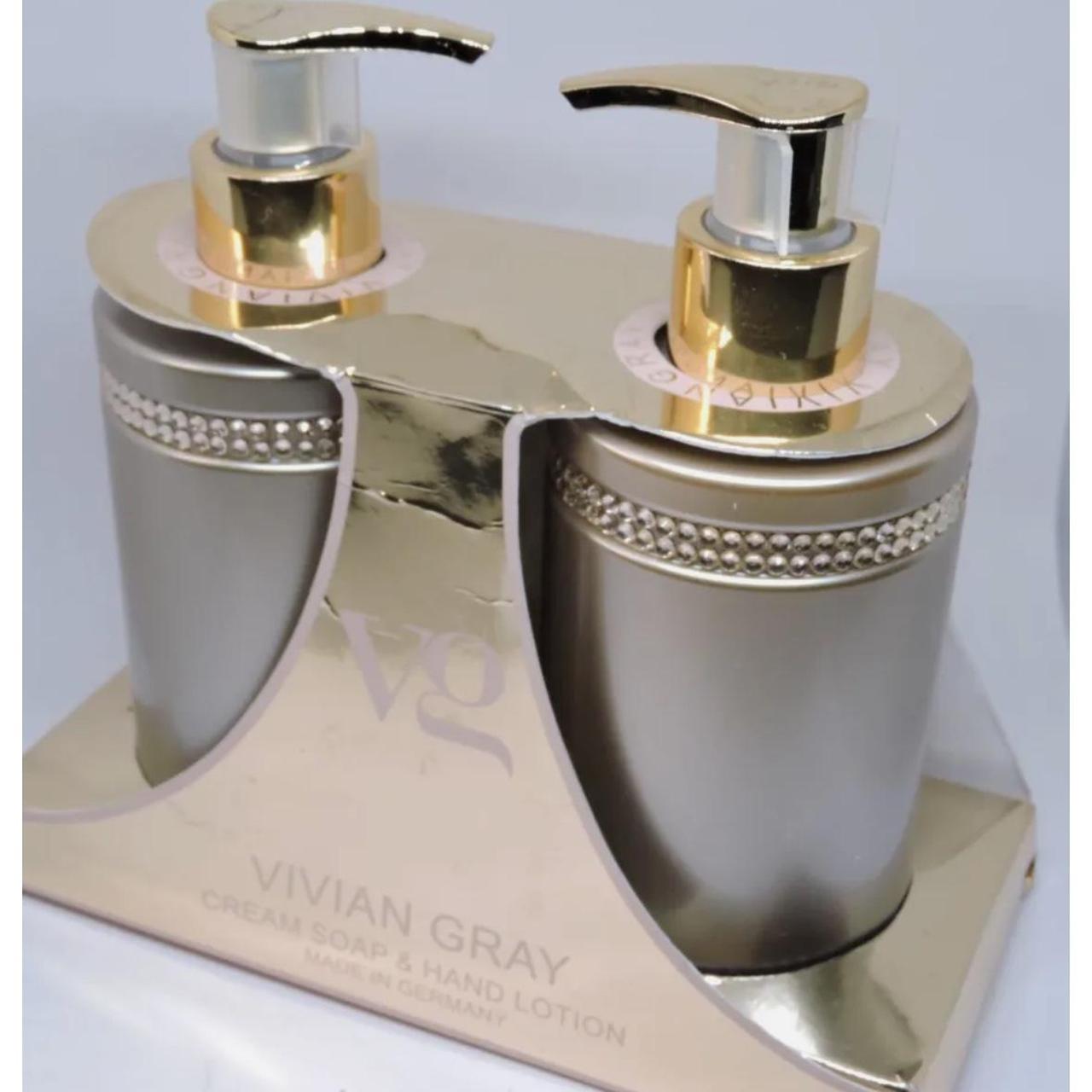 Vivian Gray Luxury Cream Soap & Hand Lotion Gold... - Depop