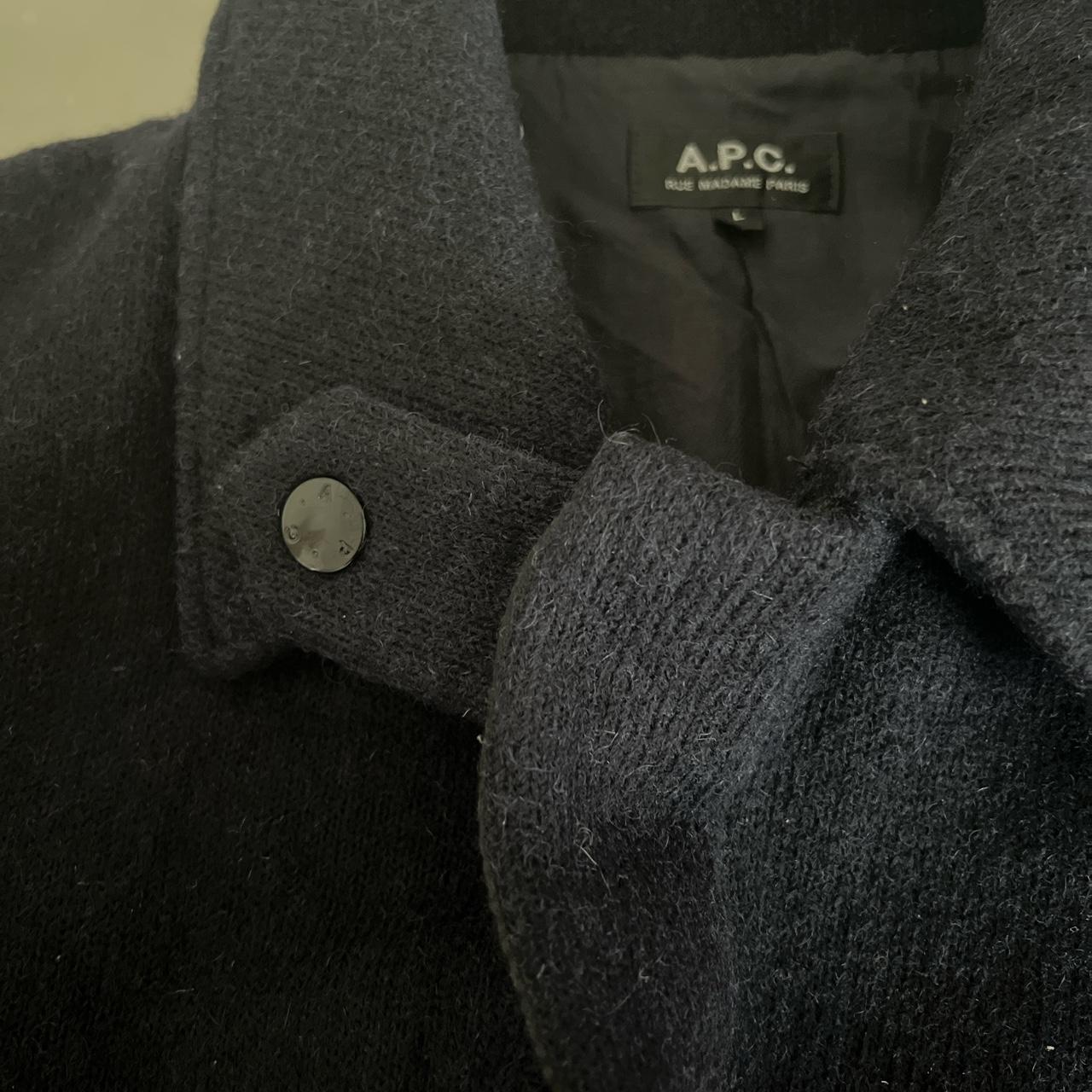 APC Work wear jacket. Navy blue. Size Large... - Depop