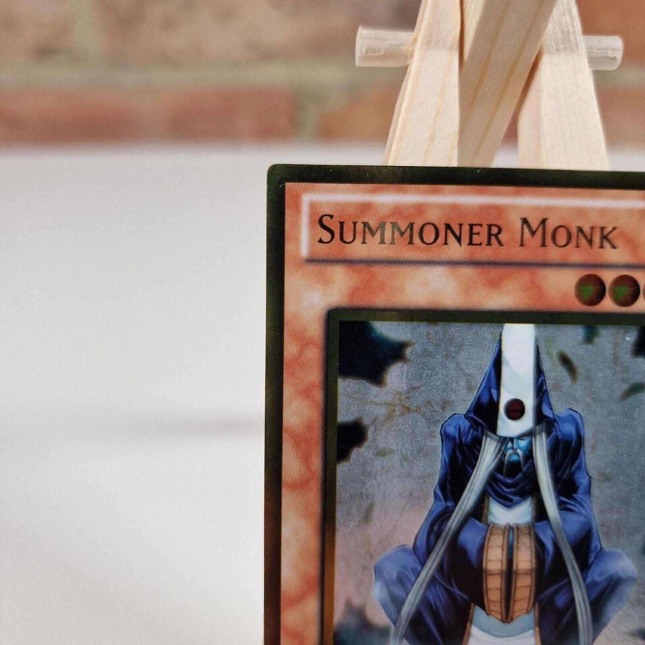 Summoner Monk GLD4-EN027 Gold Ultra Rare Limited... - Depop