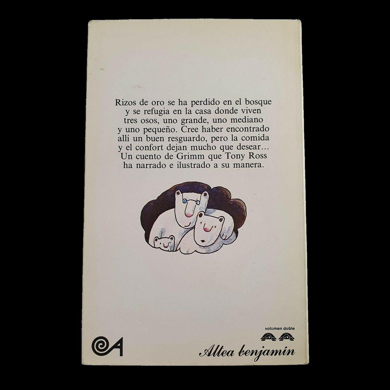 This is the Rizos De Oro Y Tres Osos Book by Tony... - Depop