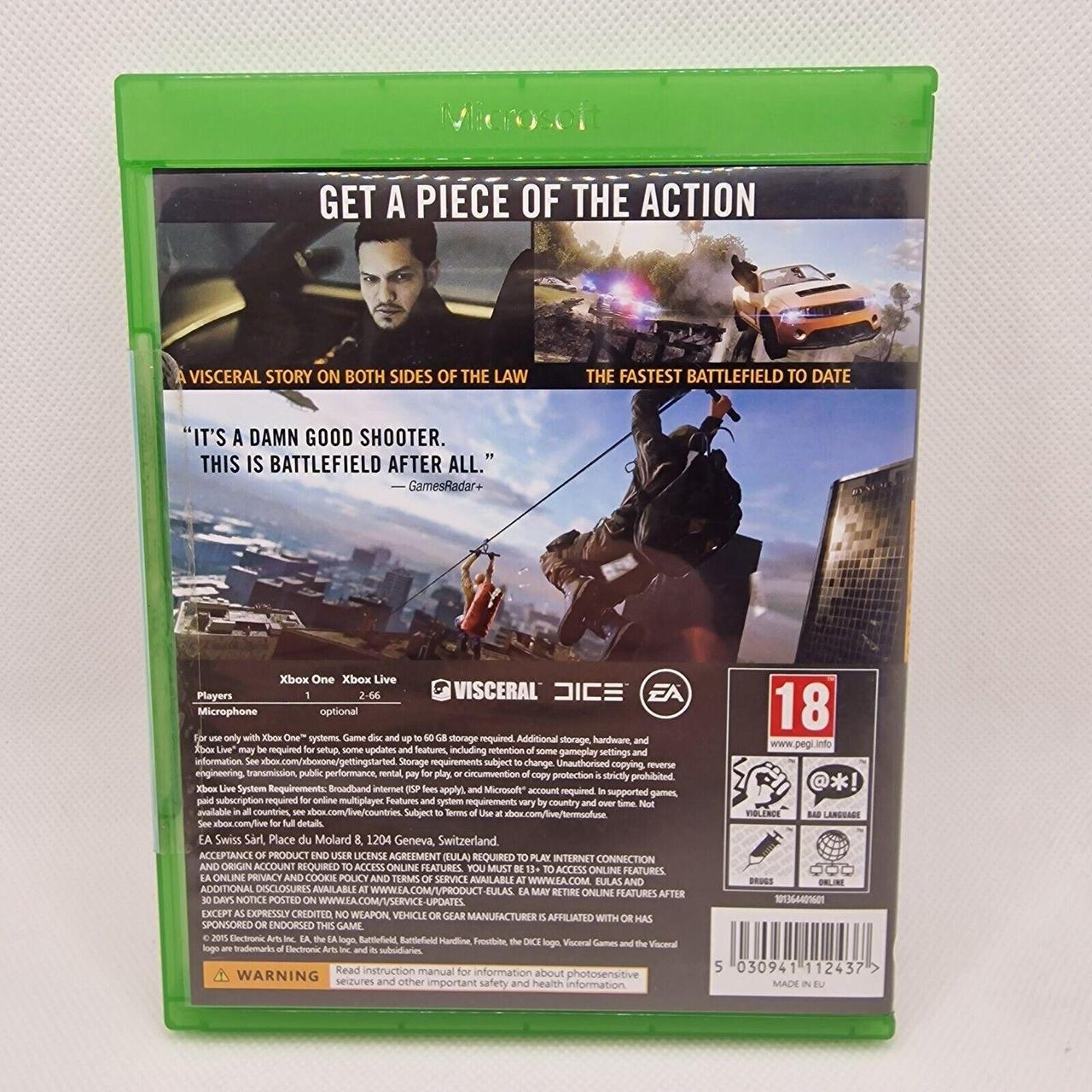 Battlefield: Hardline Microsoft Xbox One Game | New... - Depop