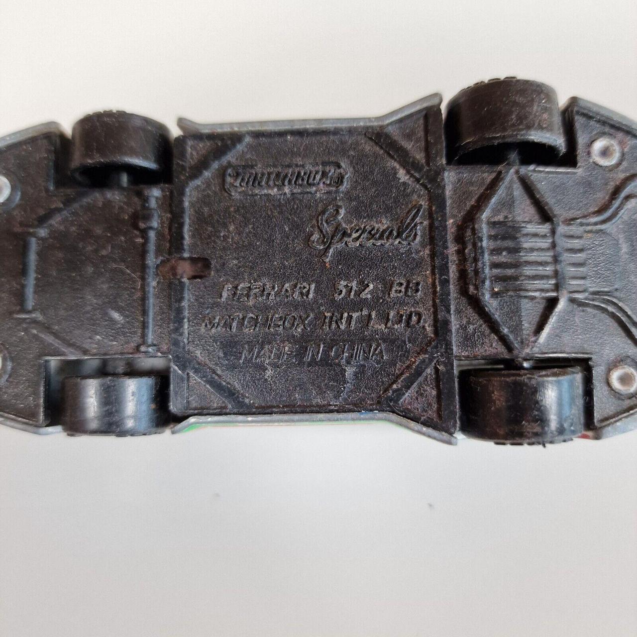 Vintage Matchbox Specials Ferrari 512 BB Diecast Toy... - Depop