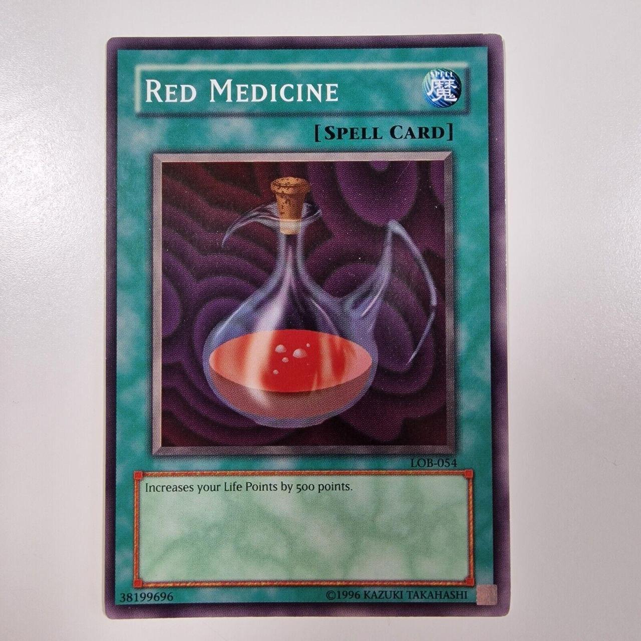 Red Medicine LOB-054 Legend of Blue Eyes Unlimited... - Depop