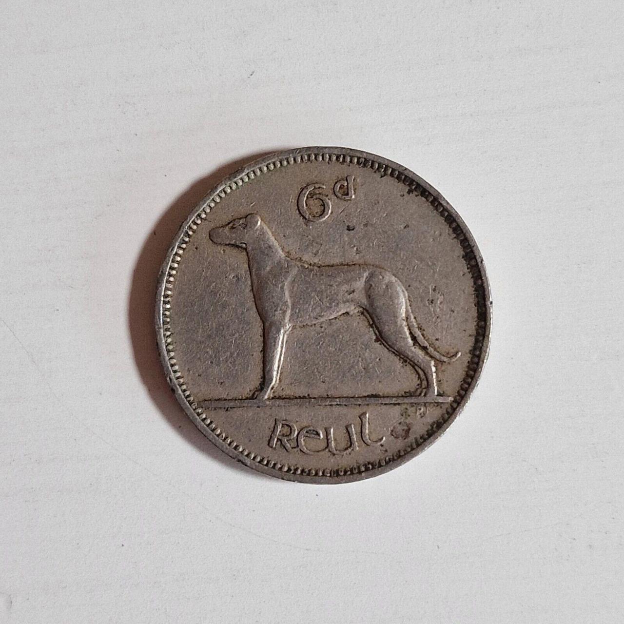 Six Pence 6d Reul Ireland 1956 Old Coin. #coin... - Depop