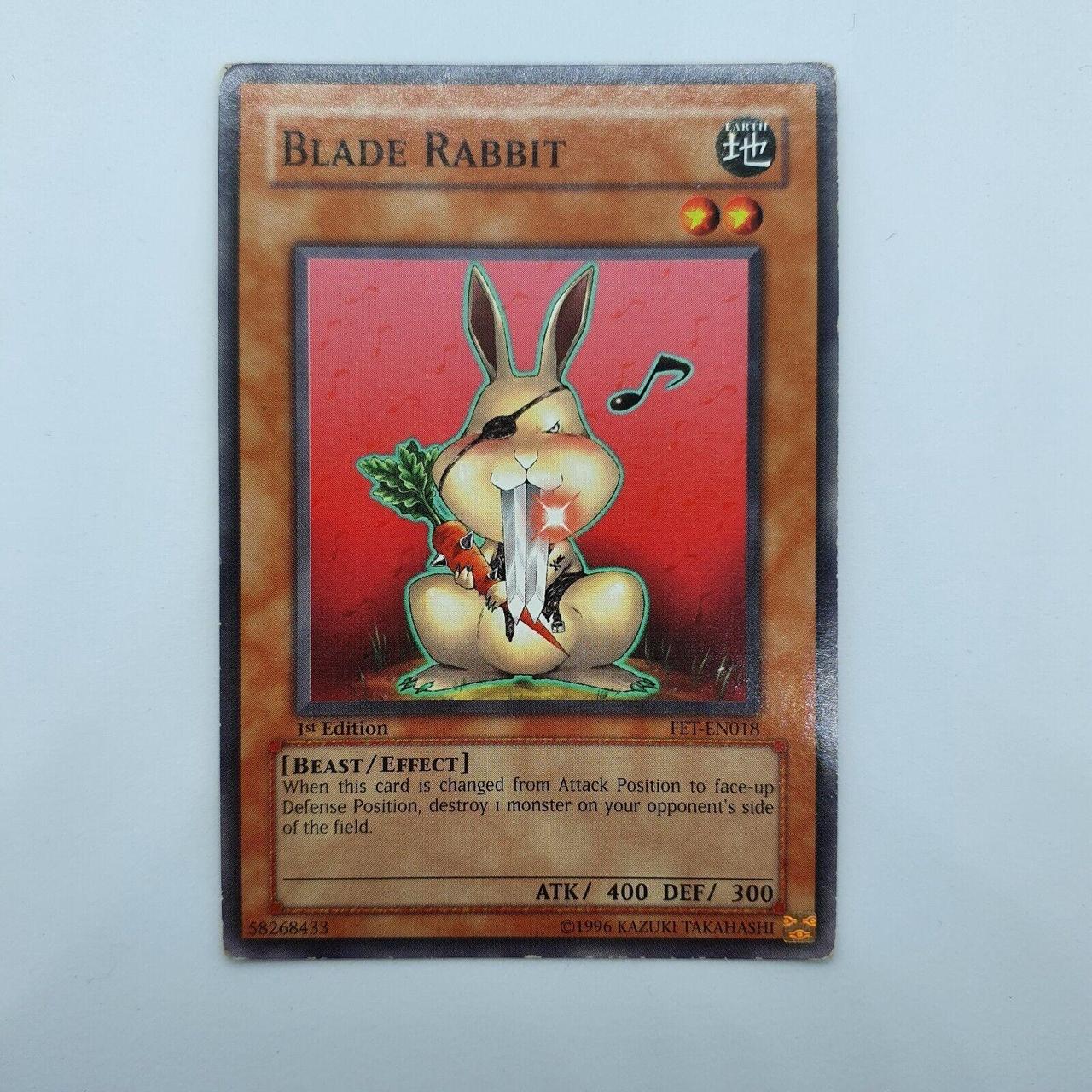 Blade Rabbit FET-EN018 Common 1st Edition LP Flaming... - Depop