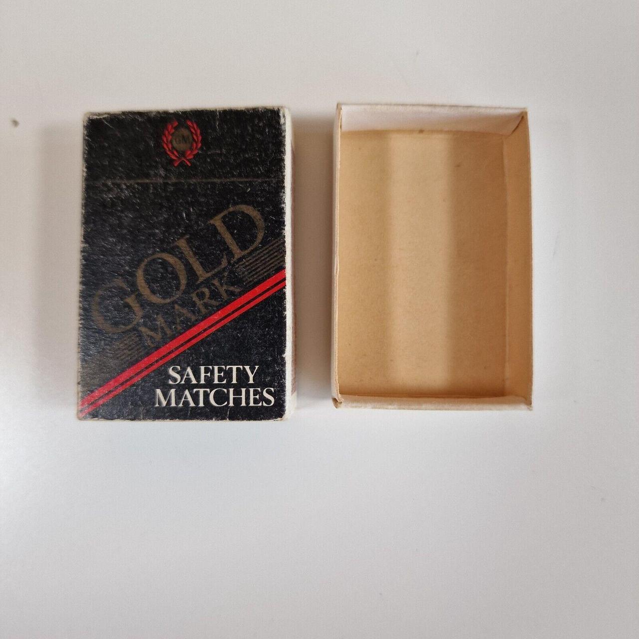 Vintage Collectable Retro Matchbox Gold Mark Safety... - Depop