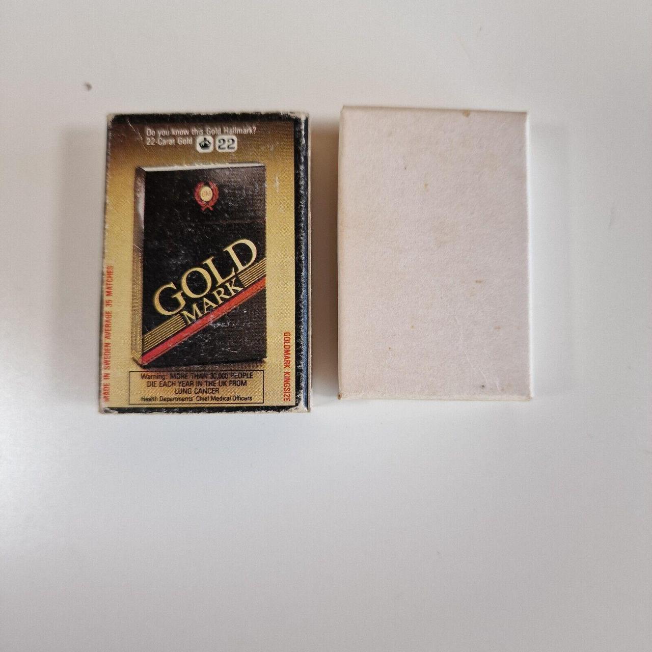 Vintage Collectable Retro Matchbox Gold Mark Safety... - Depop