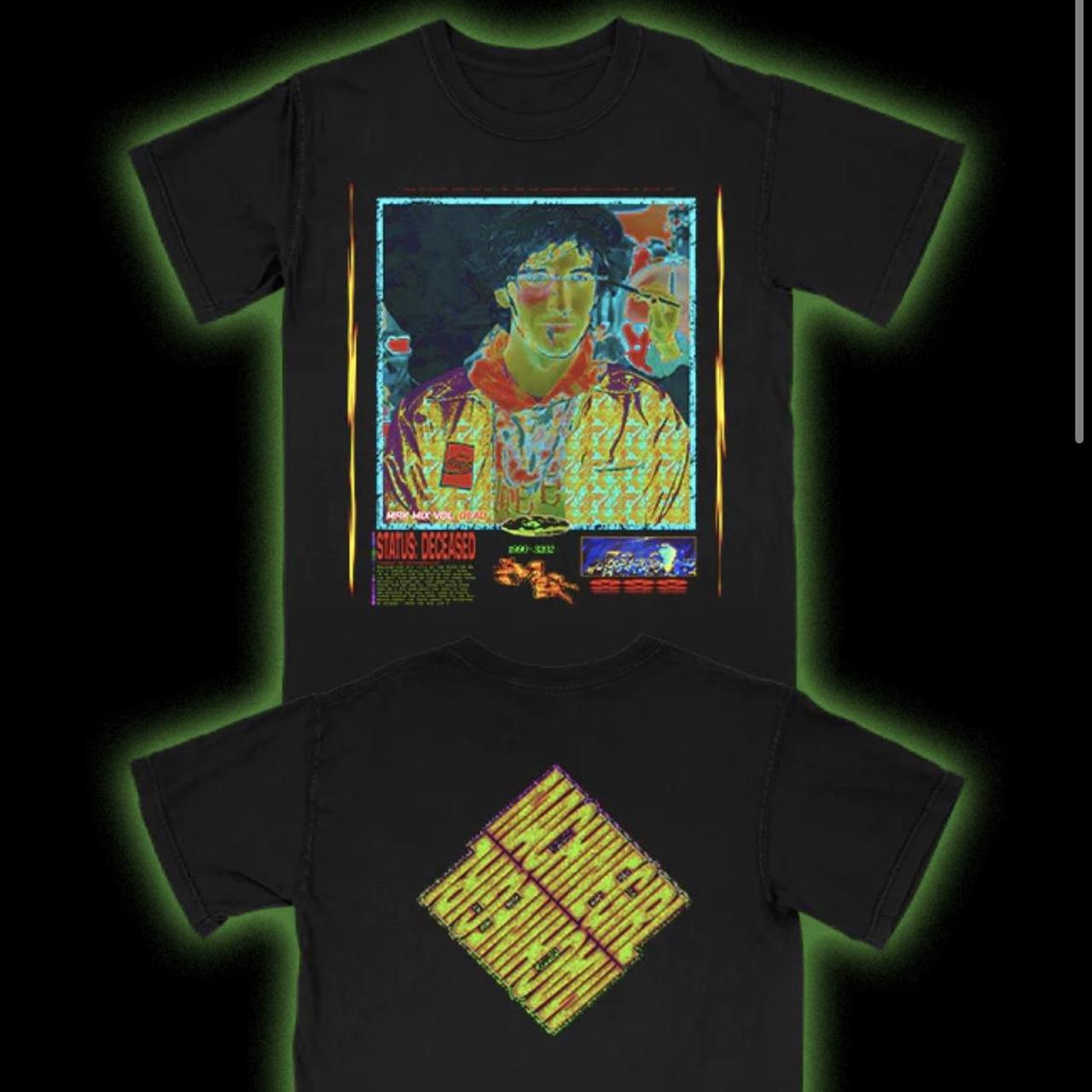 machine girl tour band shirt size small and never... - Depop