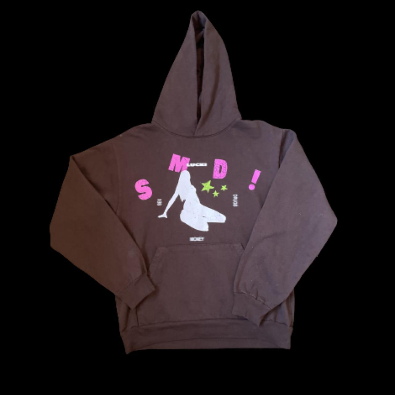 Lucki SMD Album Hoodie Size M #lucky #EFG #rap #merch - Depop