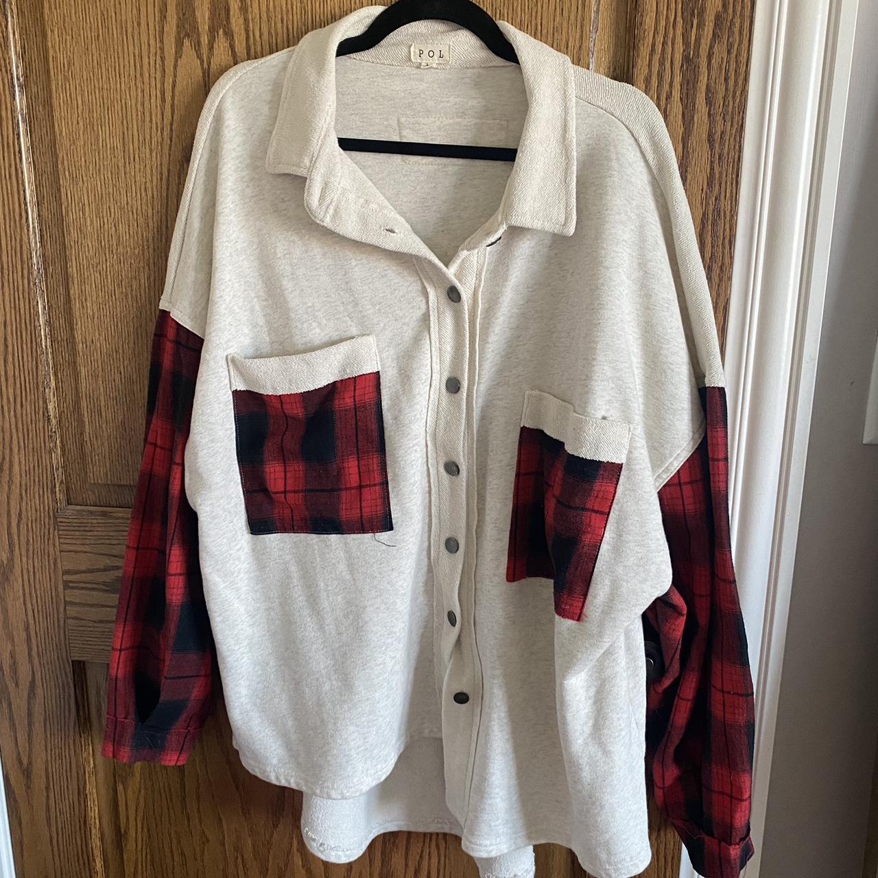 POL Oversized “shacket” Cute for fall! #fall... - Depop