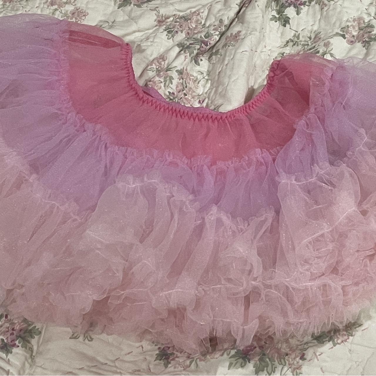 NWT bodyline tricolor tutu pannier in dark pink,... - Depop