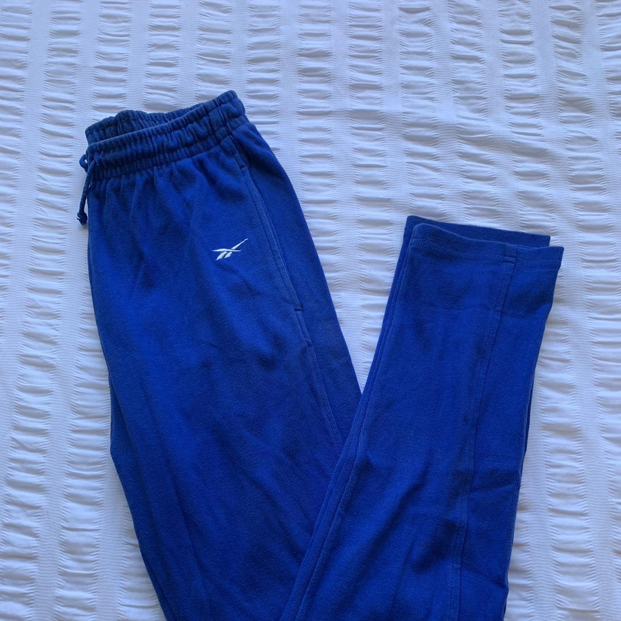 Vintage Reebok Tracksuit/ Sweat Pants Can fit 6,8... - Depop