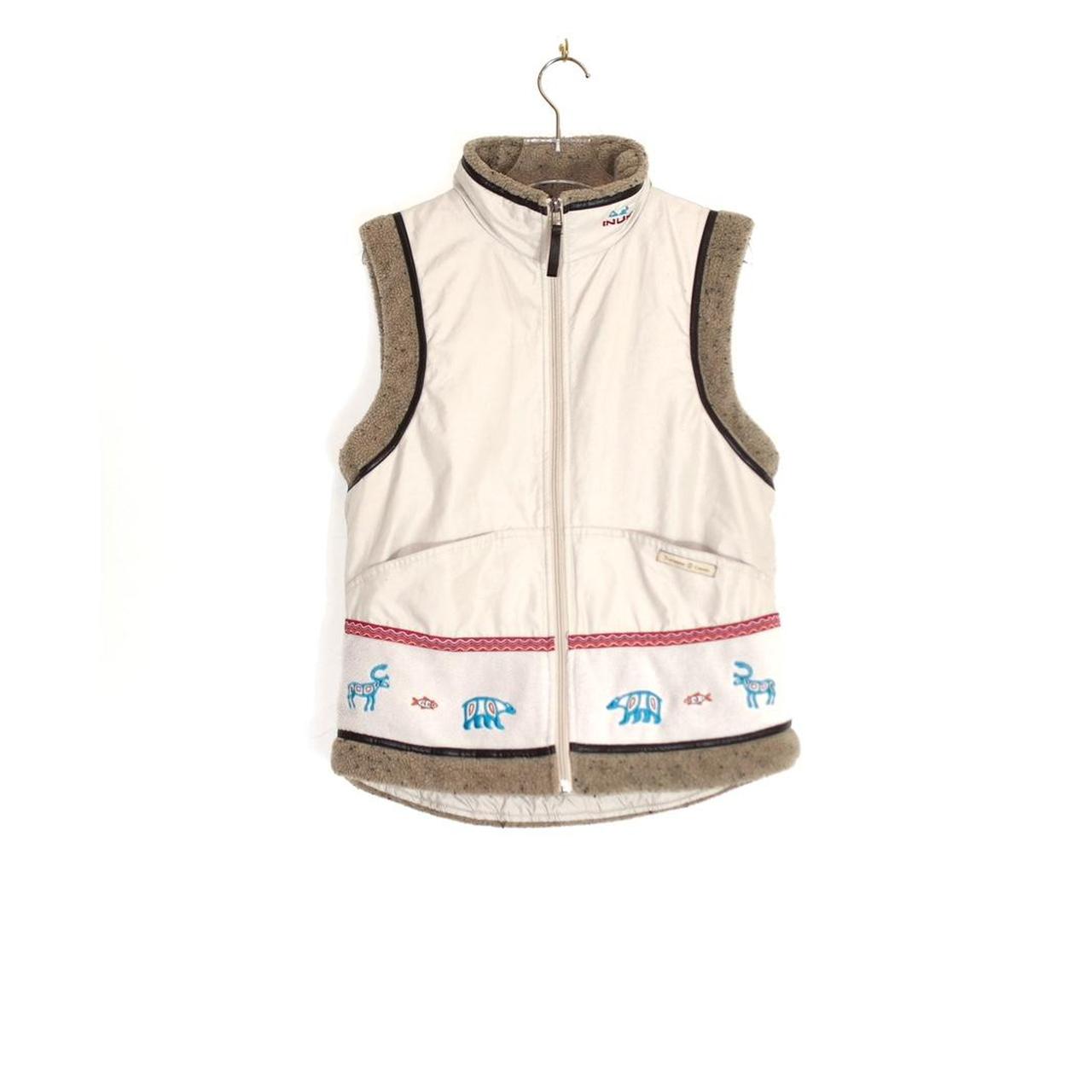Inuk S vest Native American style vintage great... - Depop