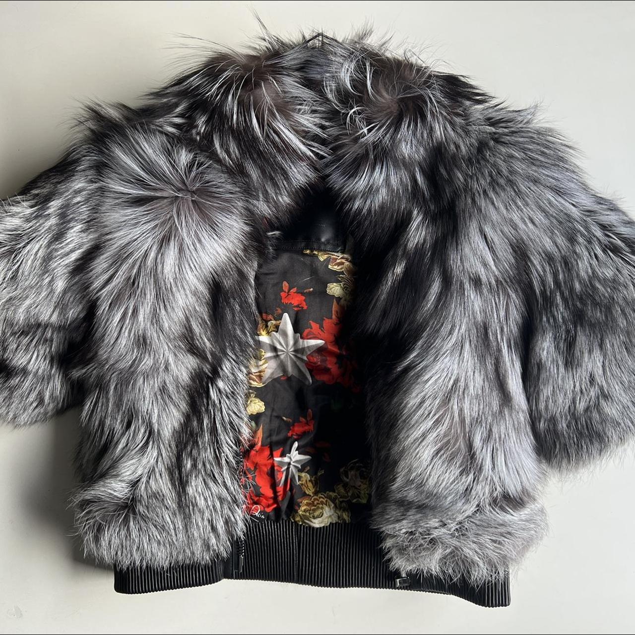 Phillip Plein Couture Real Fur Jacket - Size Small - Depop